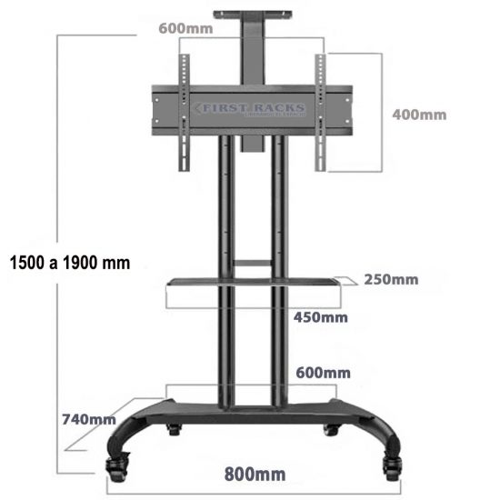 Rack pedestal Premium | FIRST RACKS TV