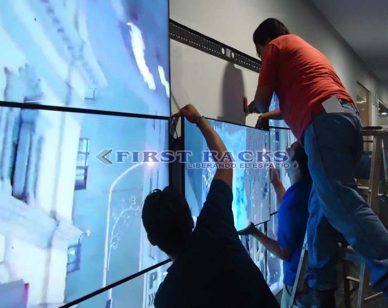 Soporte Rack Video Wall Pared - FIRST RACKS TV